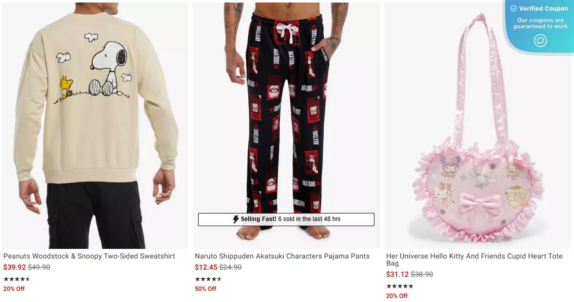 50% Off Hot Topic Coupons & Promo Codes - February 2025