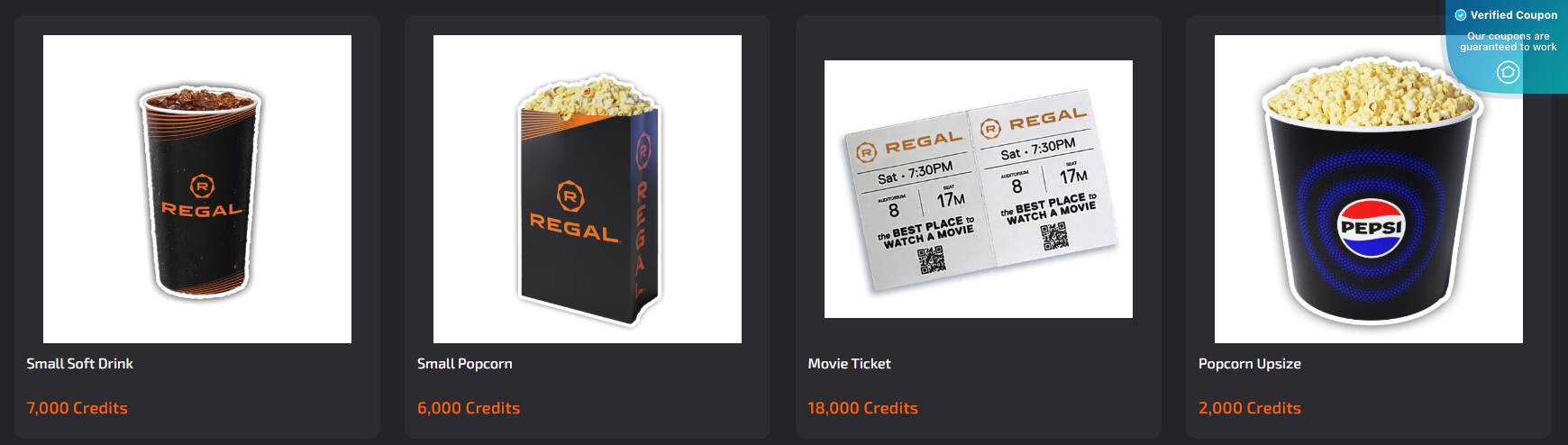 20% Off Regal Cinemas Coupons & Promo Codes - March 2025
