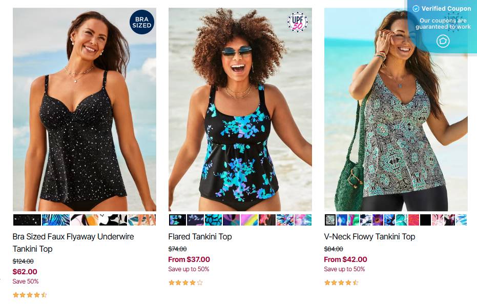 Swimsuits for all coupon store