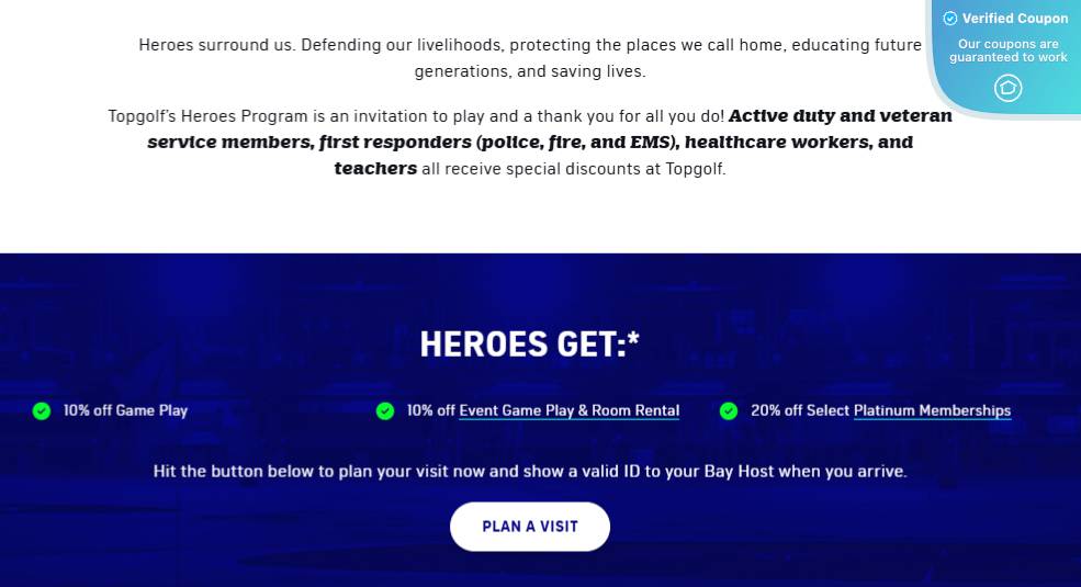 10% Off Top Golf Coupons & Promo Codes - March 2025