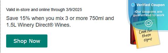 20% Off Total Wine Coupons & Promo Codes - March 2025