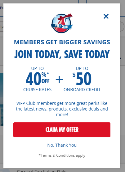 35% Off Carnival Cruise Coupons & Promo Codes - March 2025