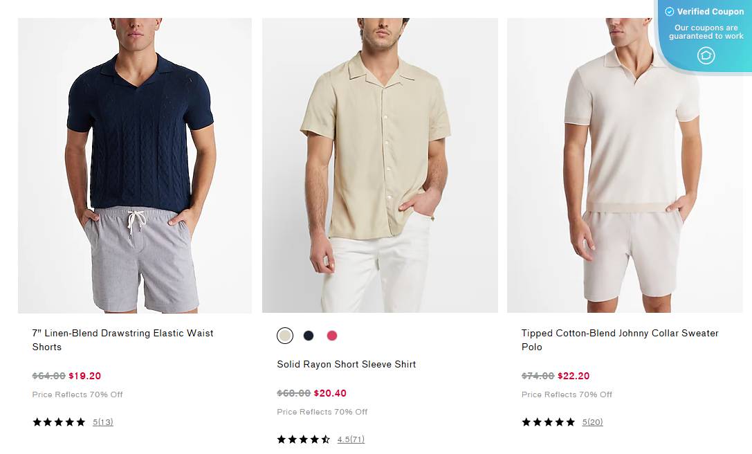 30% Off Express Coupons & Promo Codes - March 2025