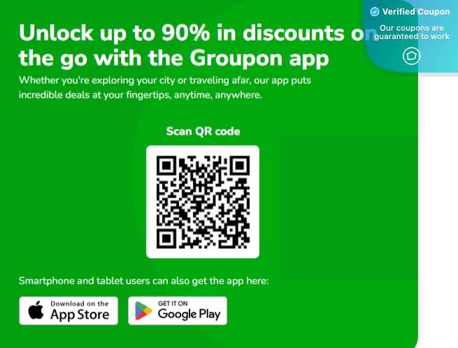 20% Off Groupon Coupons & Promo Codes - March 2025
