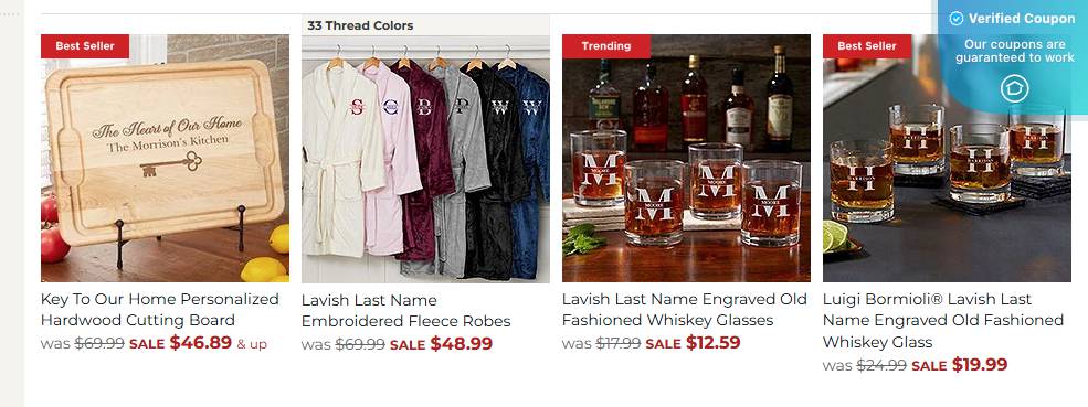 25% Off Personalization Mall Coupons & Codes - March 2025