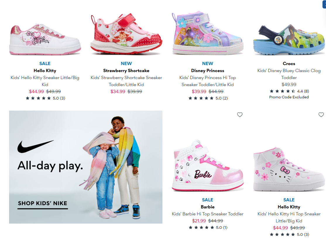 Famous Footwear Coupons & Promo Codes: $15 Off - March 2025