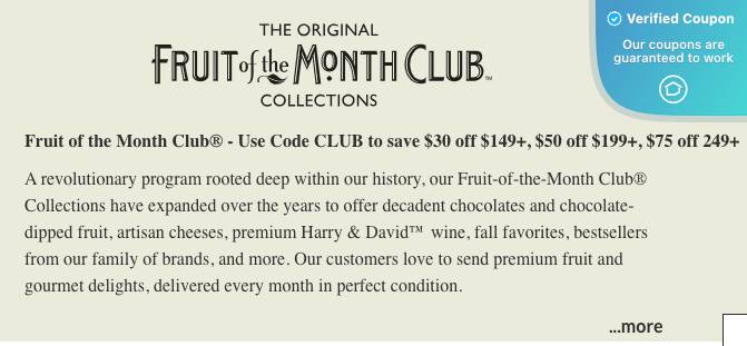 30% Off Harry and David Coupons & Promo Codes - March 2025