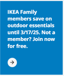 IKEA Coupons & Discount Codes: 30% Off - March 2025