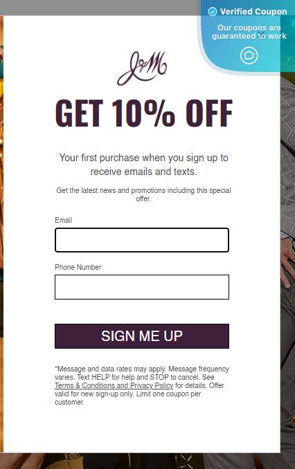 25% Off Johnston and Murphy Coupons & Promo Codes - March 2025