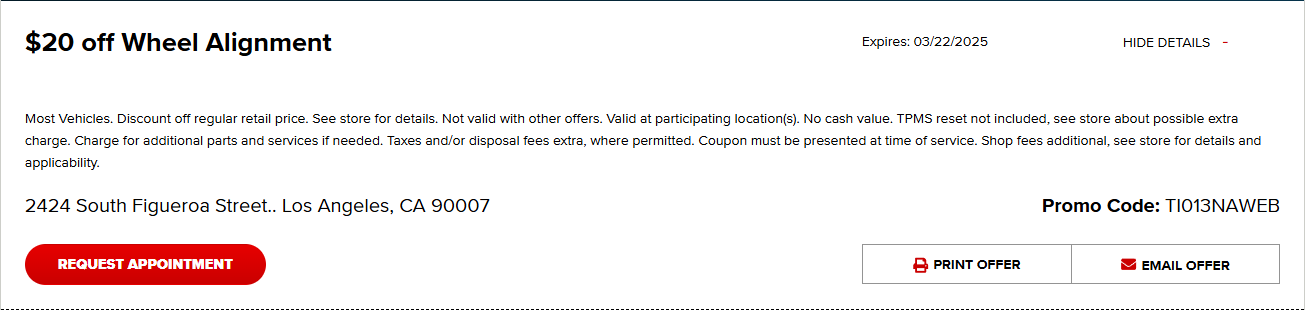 15% Off Midas Coupons - March 2025