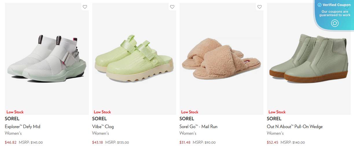 20% Off 6PM Coupons & Promo Codes - March 2025