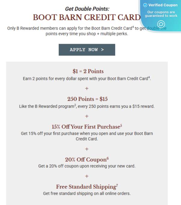 20% Off Boot Barn Coupons & Promo Codes - March 2025