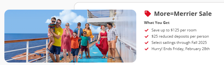 35% Off Carnival Cruise Coupons & Promo Codes - March 2025