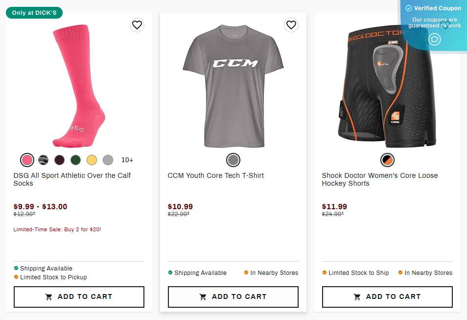 25% Off Dick's Sporting Goods Coupons & Coupon Codes - March 2025