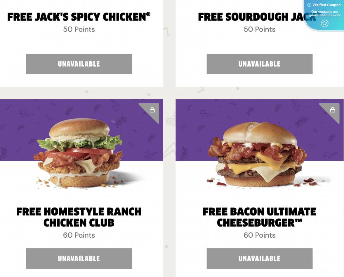 20% Off Jack in the Box Coupons & Coupon Codes - March 2025