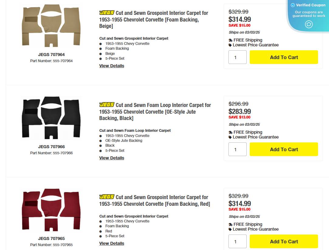 $50 Off JEGS Coupons & Promo Codes - March 2025