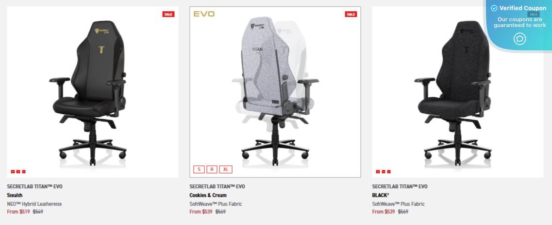 $20 Off Secretlab Coupons & Discount Codes - March 2025