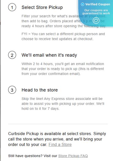 30% Off Express Coupons & Promo Codes - March 2025