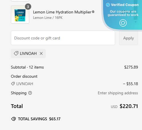 35% Off Liquid IV Coupons & Discount Codes - March 2025