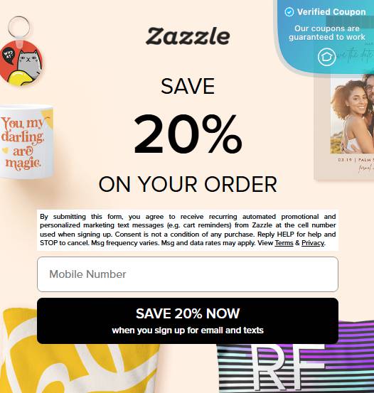 50% Off Zazzle Coupons & Promo Codes - March 2025