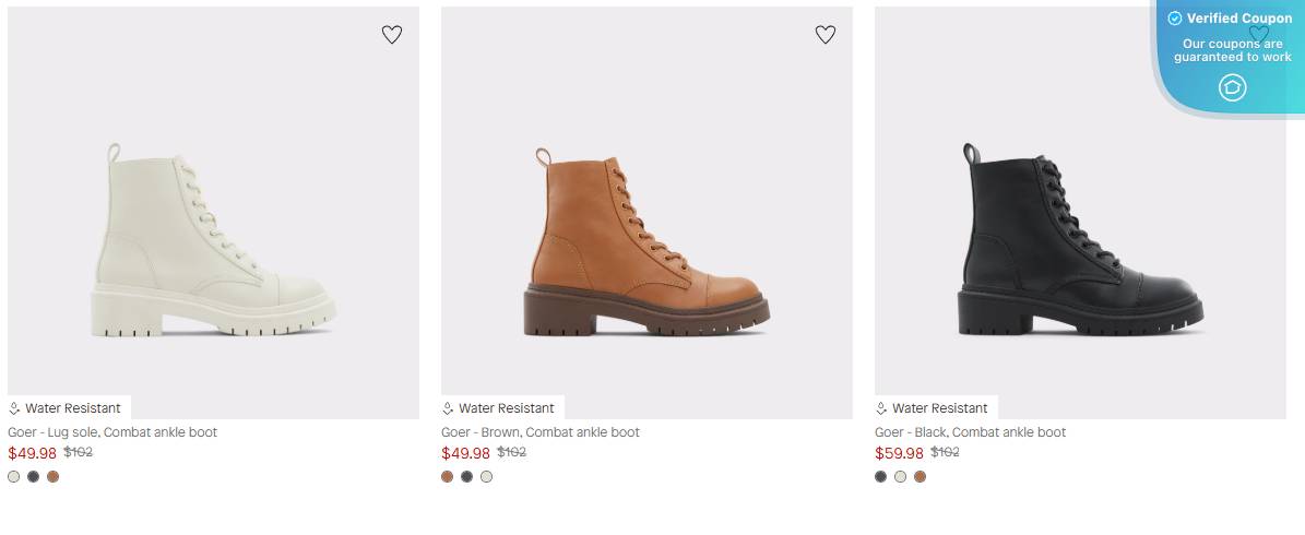 30% Off Aldo Coupons & Promo Codes - March 2025