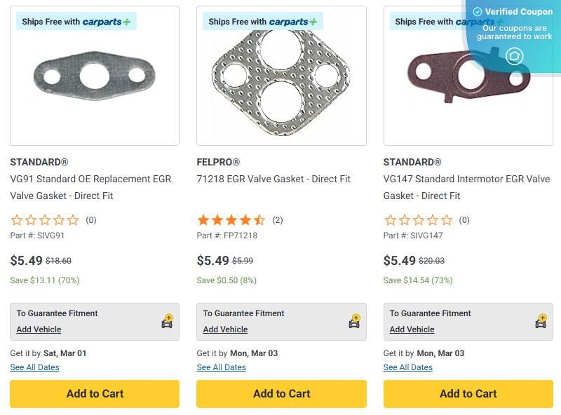 25% Off CarParts.com Coupons & Coupon Codes - March 2025