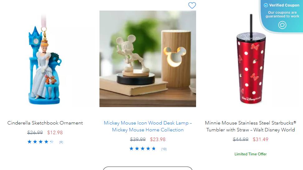 25% Off Disney Store Coupons & Promo Codes - March 2025