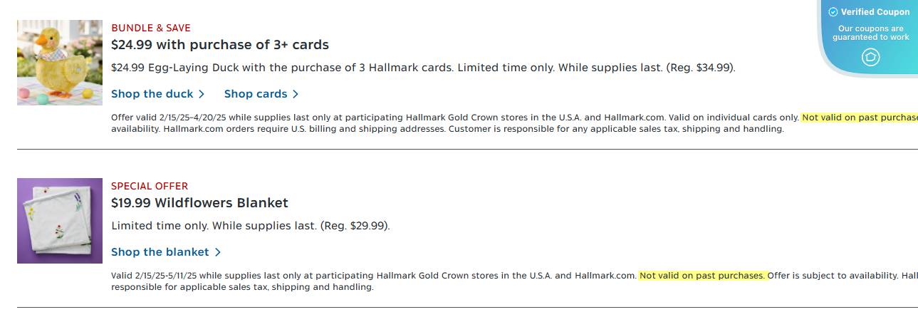 20% Off Hallmark Coupons & Promo Codes - March 2025