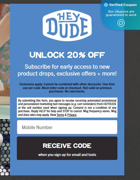 40% Off Hey Dude Coupons & Discount Codes - March 2025