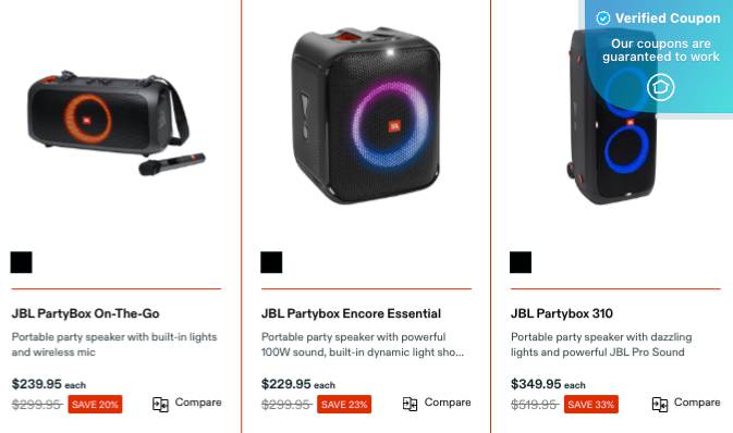 JBL Coupons & Promo Codes: 25% Off - March 2025