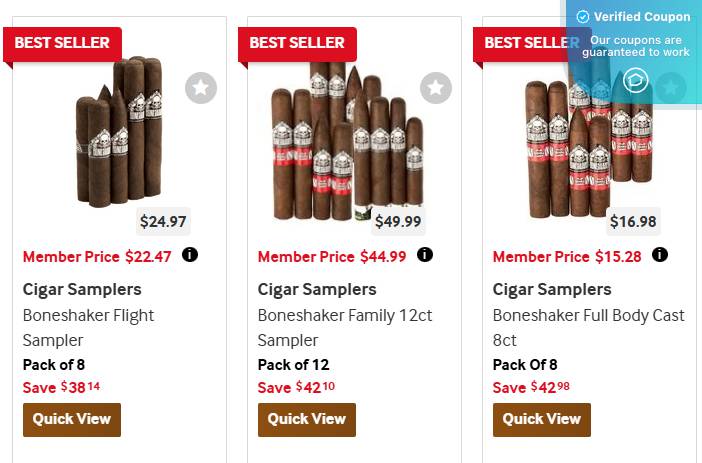 25% Off JR Cigars Coupons - March 2025