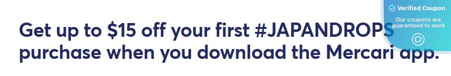 10% Off Mercari Coupons & Coupon Codes - March 2025