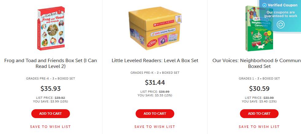 40% Off Scholastic Coupons & Promo Codes - March 2025