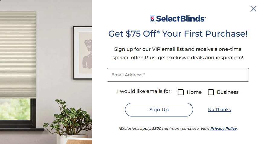 Select Blinds - Coupons & Promo Code for June 2025