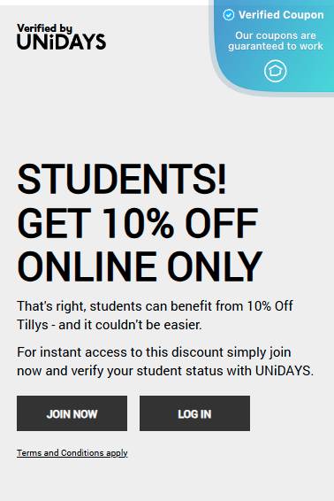 20% Off Tillys Coupons & Promo Codes - March 2025