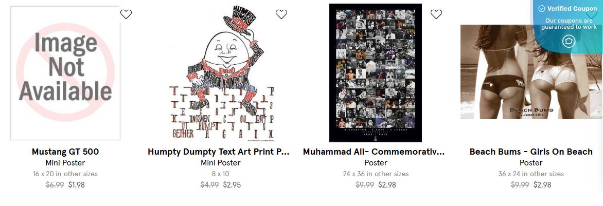 40% Off AllPosters Coupons & Coupon Codes - March 2025