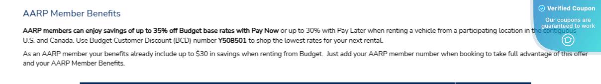 40% Off Budget Car Rental Coupons & Discount Codes - March 2025