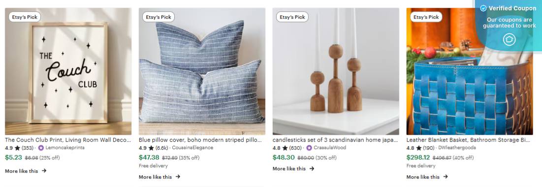 20% Off Etsy Coupons & Coupon Codes - March 2025