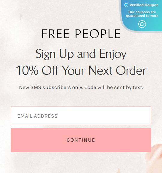 25% Off Free People Coupons & Promo Codes - March 2025