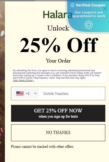 25% Off Halara Coupons & Coupon Codes - March 2025