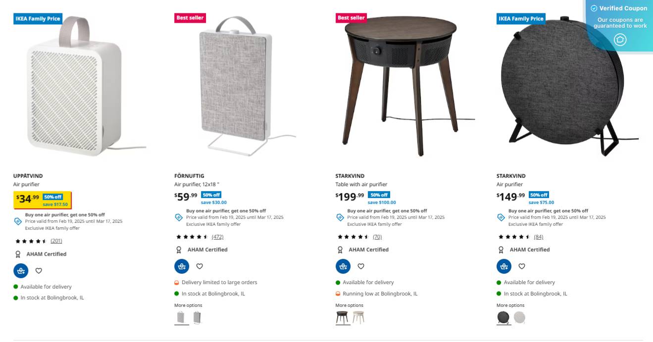 IKEA Coupons & Discount Codes: 20% Off - March 2025
