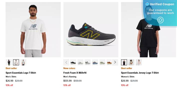 50% Off New Balance Coupons & Promo Codes - March 2025
