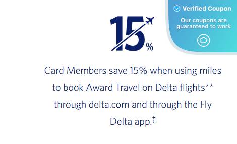 15% Off Delta Coupons & Coupon Codes - March 2025