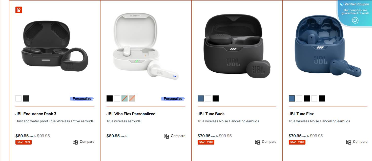 JBL Coupons & Promo Codes: 25% Off - March 2025