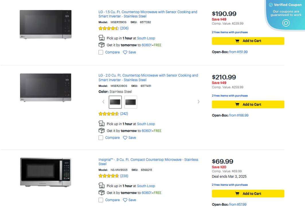 15% Off Best Buy Coupons & Discount Codes - March 2025