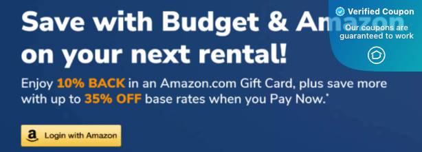 35% Off Budget Car Rental Coupons & Discount Codes - April