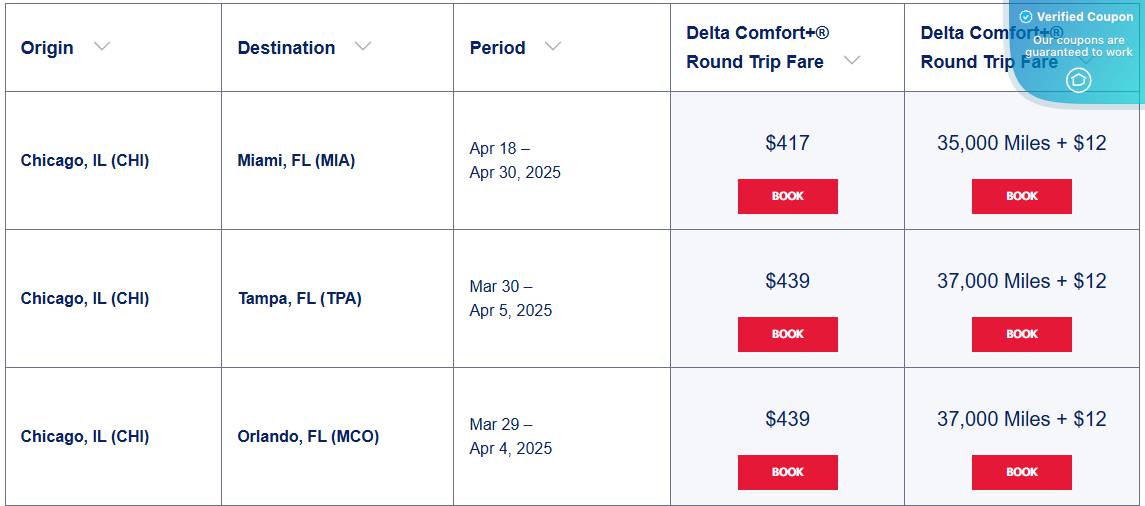 15% Off Delta Coupons & Coupon Codes - March 2025