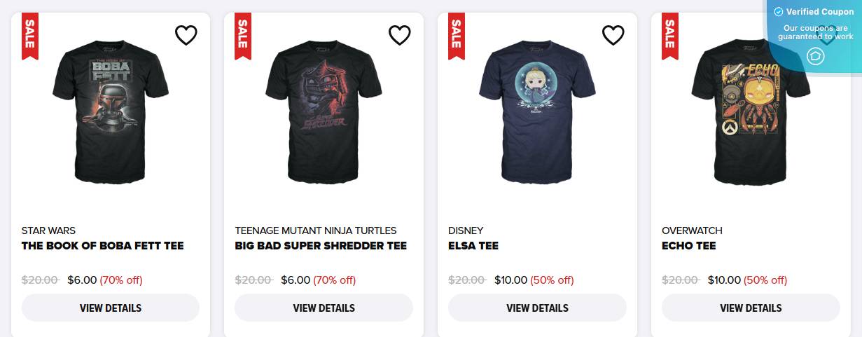 40% Off Funko Coupons & Discount Codes - March 2025