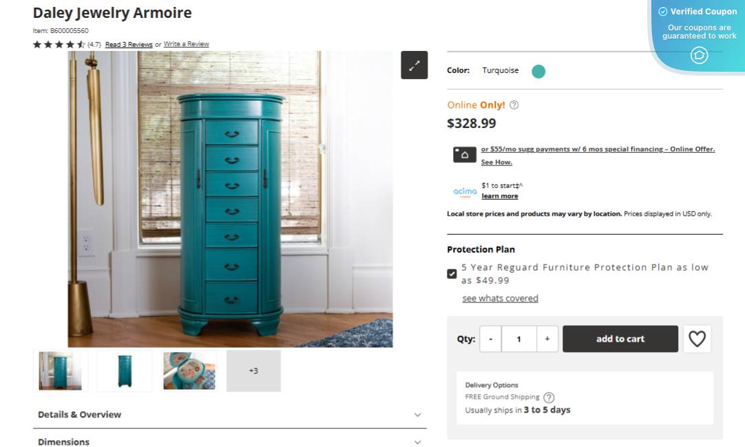 10% Off Ashley Furniture Coupons & Promo Codes - March 2025