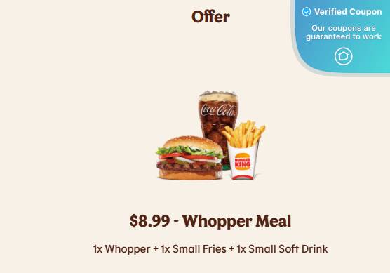 Burger King Coupons & Coupon Codes: 25% Off - March 2025